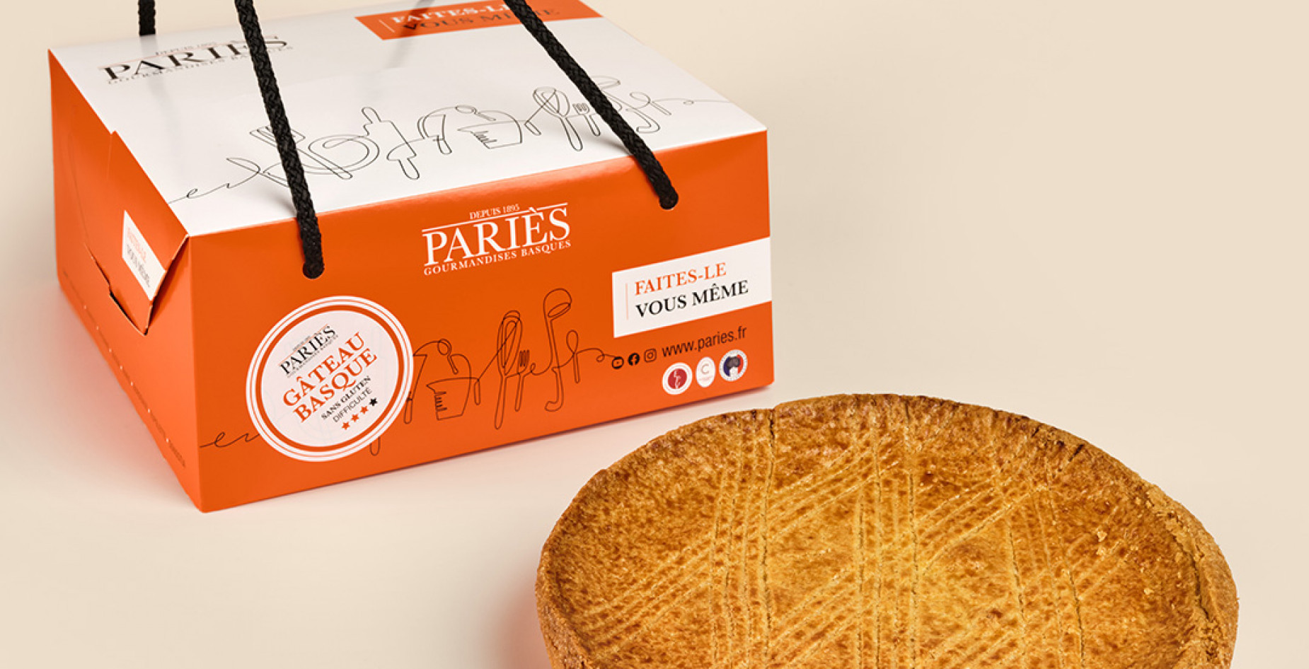 Gâteau Basque, Mouchou & Macaron depuis 1895 | Maison Pariès