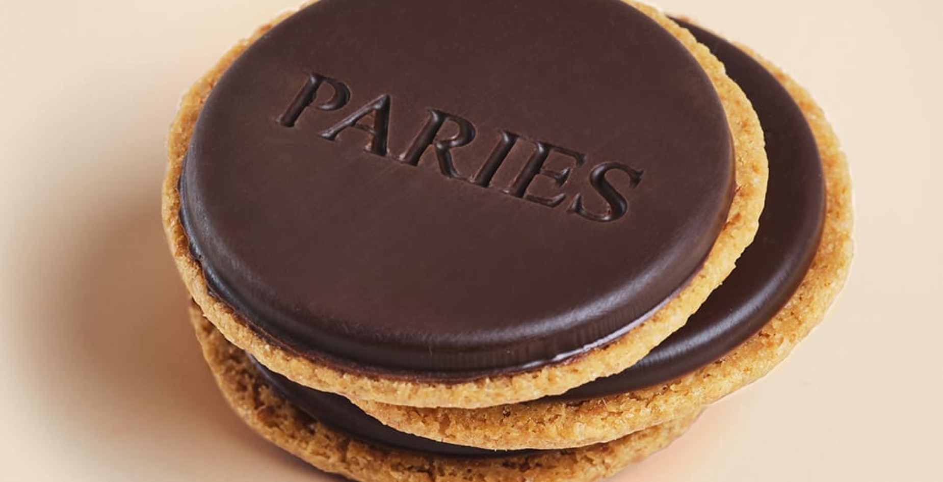 Sachet de 8 "Petit Pariès" au chocolat noir